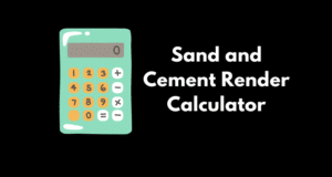 Accurate Sand & Cement Render Calculator 🏗️